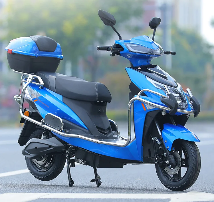 2023-Hot-Sale-Vintage-Electric-Motorcycle-1000W-60V-Fast-Moped-Scooter ...