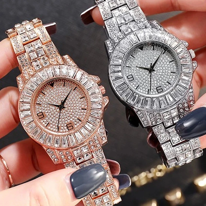 Wristwatches Quartz Watch Women Rhinestone Watches | Fashion Watch F ...