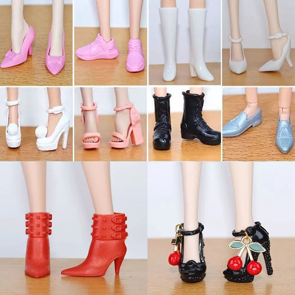 1-6-Doll-Shoes-High-Heels-Boots-Super-Model-30cm-Figure-Doll-Sandals ...
