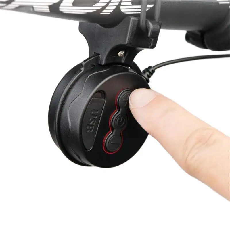 TWOOC-Bicycle-Horn-Riding-USB-Charging-Trumpet-Bike-Bell-120db-Loudness ...