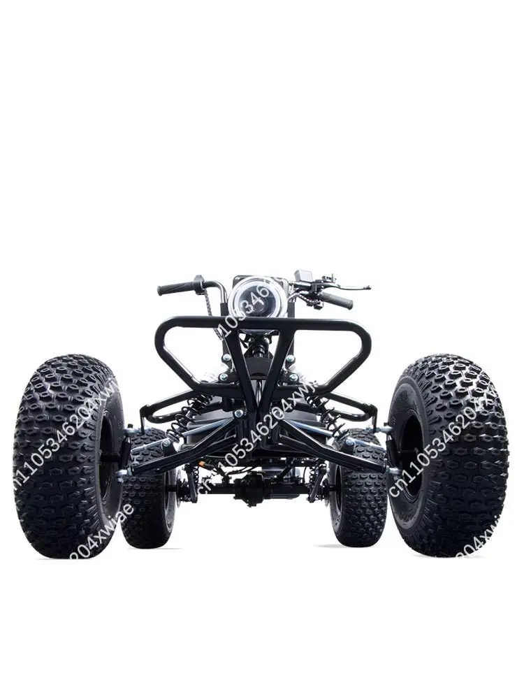 All-Terrain Electric Go-Kart for Adults, Off-Road Drift Buggy with 4WD ...