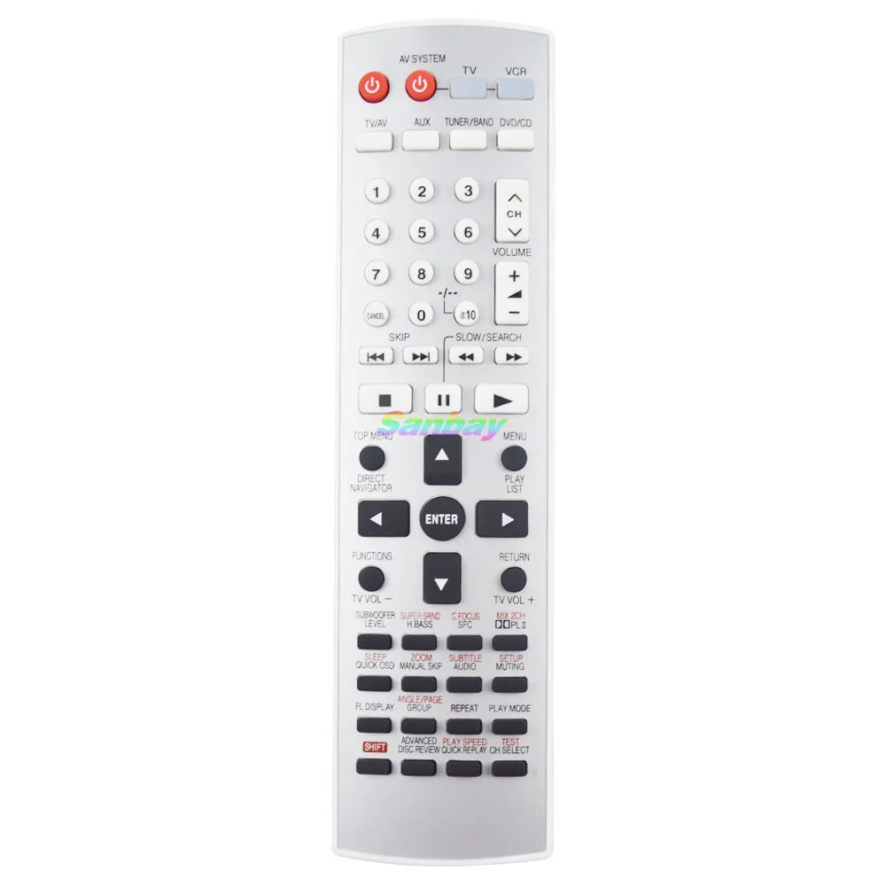 Remote Control for Panasonic DVD Home Theater SA-HT520EB SA-HT335 SA ...