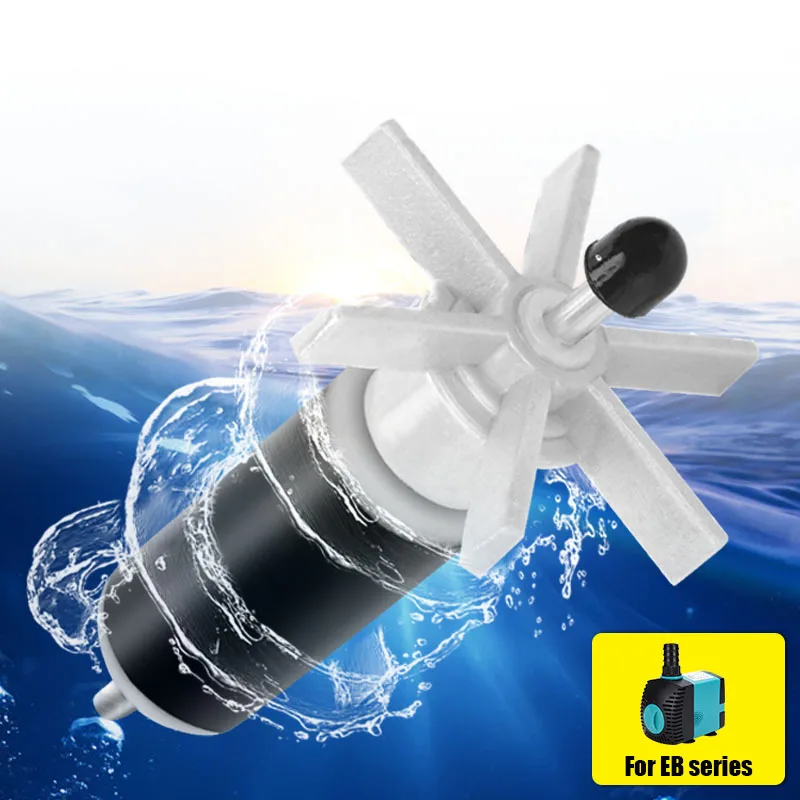 Pump-rotor-water-turbine-blade-main-shaft-motor-submersible-pump ...