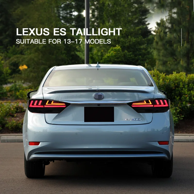 Car LED Taillight for Lexus ES 300H 2013-2017 DRL Modified Running ...