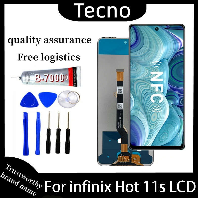 100-test-6-78inch-For-Infinix-Hot-11s-LCD-Display-Touch-Screen-Assembly ...
