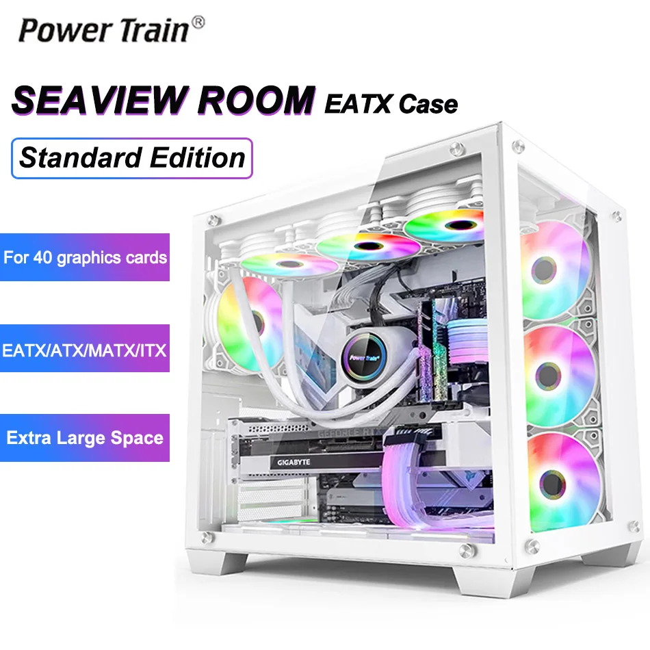 Seaview-Room-Desktop-Computer-Case-Standard-Edition-Side-Chassis ...
