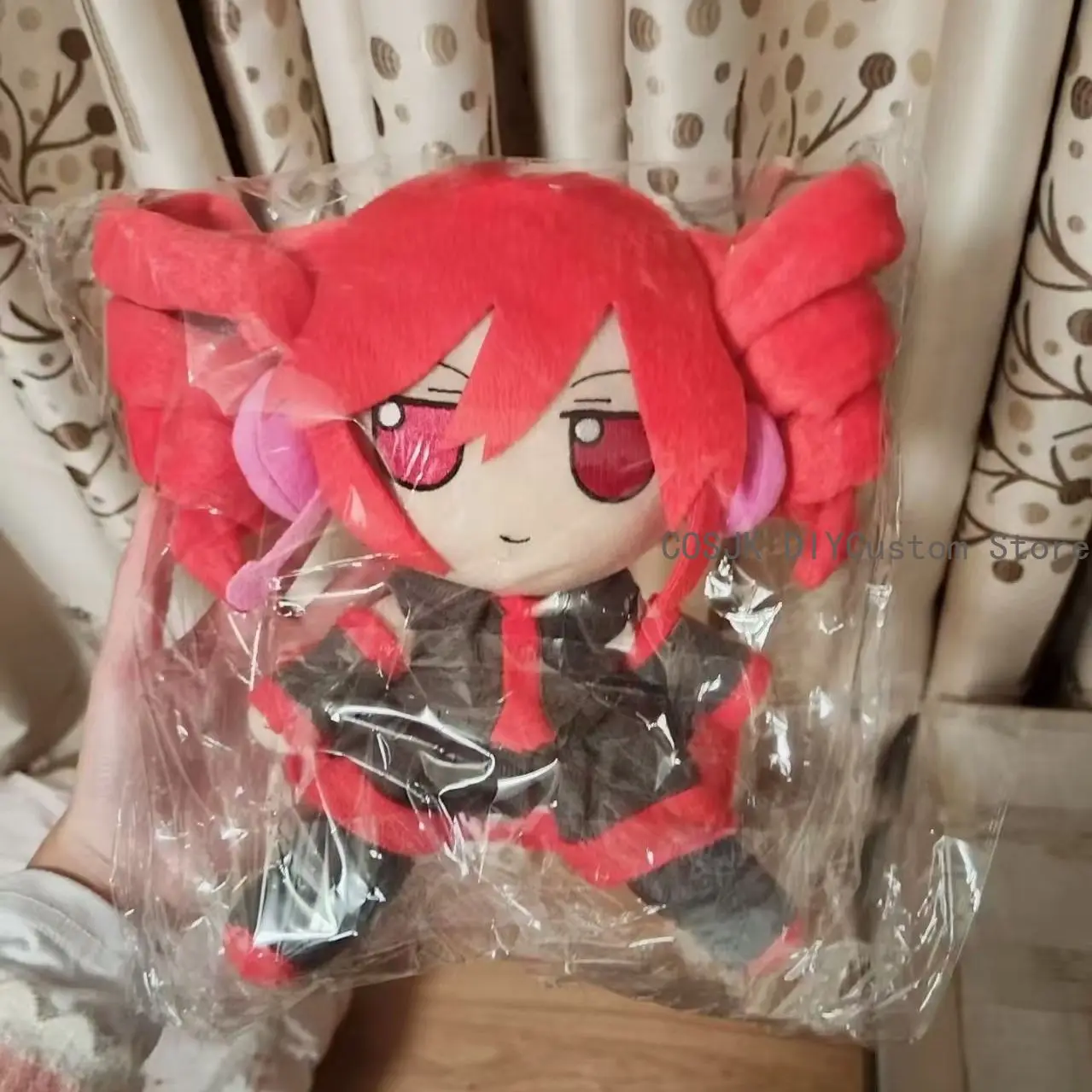 Cute Kasane Teto Fumo Sitting Posture Figure Plush Stuffed Sitting ...