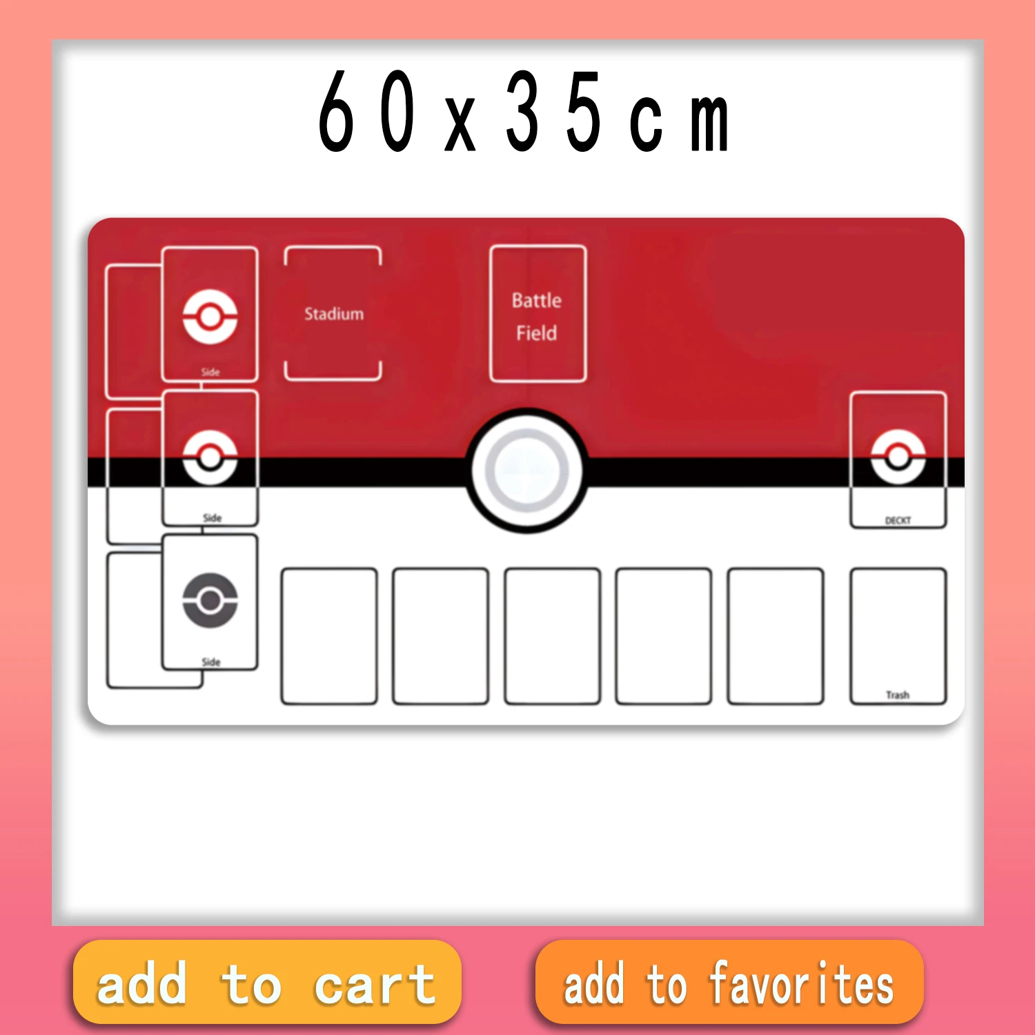 New TCG PTCG Battle Playmat Game Collection Cards Mat Scarlet Violet ...