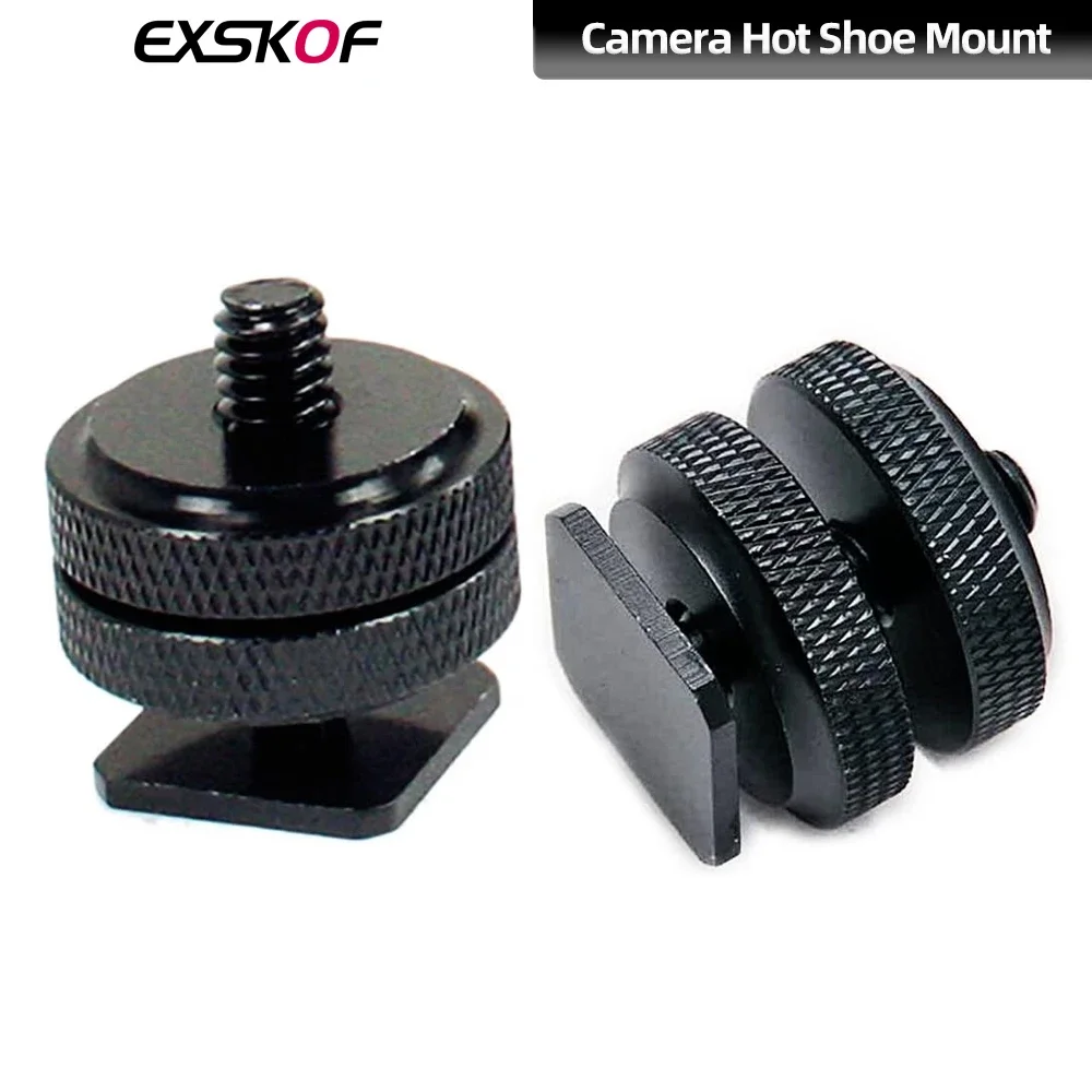 For-GoPro-Camera-Hot-Shoe-Mount-Double-Layer-Hot-Shoe-Mount-Tripod ...