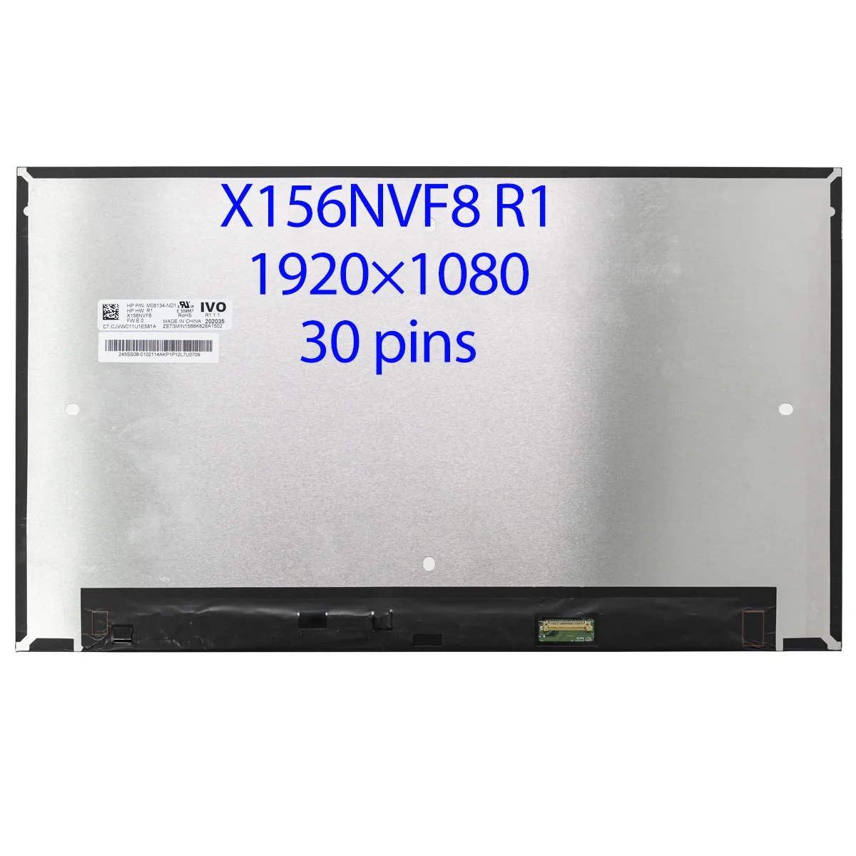 15-6-inch-Laptop-Lcd-Screen-Panel-X156NVF8-R1-For-HP-EliteBook-850-G7 ...