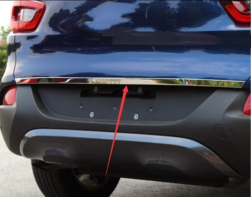 Tailgate-Rear-Door-Bottom-Cover-Molding-Trim-Stainless-Steel-back-door ...