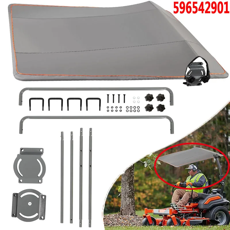 Heavy-Duty-Sun-Canopy-ZTR-Sun-Shade-for-Husqvarna-Zero-Turn-Mowers-with ...
