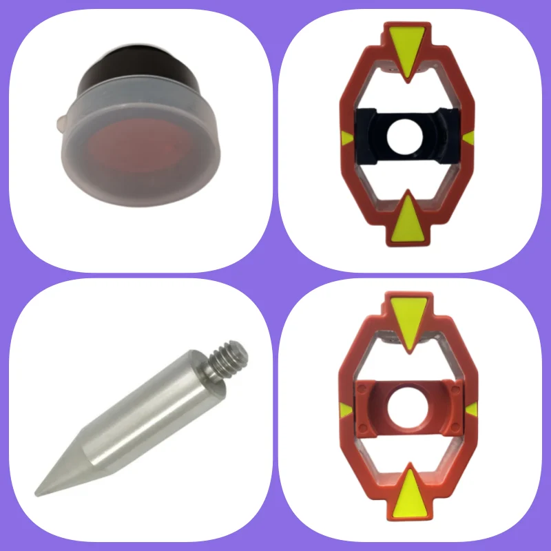 Mini Prism Pole Point Tip Housing Peanut Prism Accessories - AliExpress