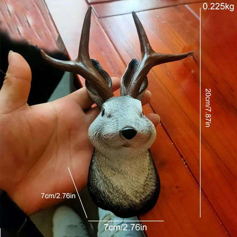 Gemmy Deer Heads