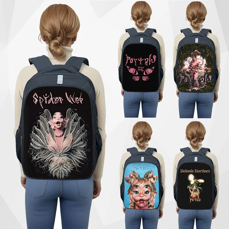 Melanie-Martinez-Print-Backpack-for-Teenager-Portals-Boys-Girls-School ...