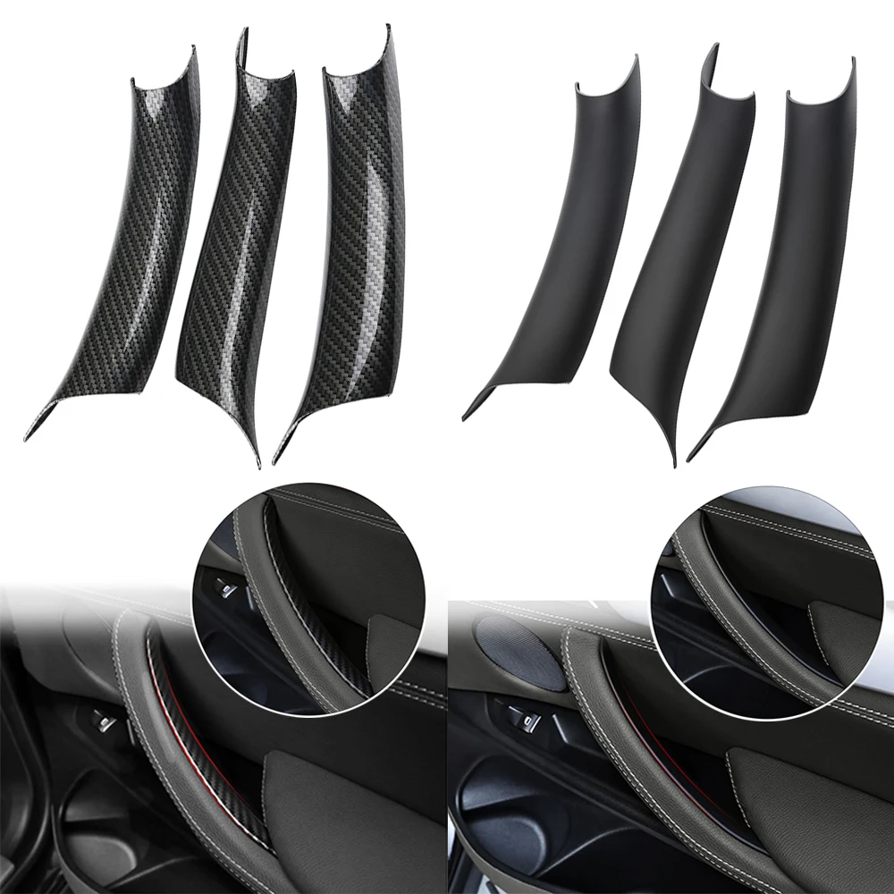 3Pcs-Set-Car-Interior-Door-Pull-Handle-Cover-For-BMW-X5-F15-X6-F16-F85 ...