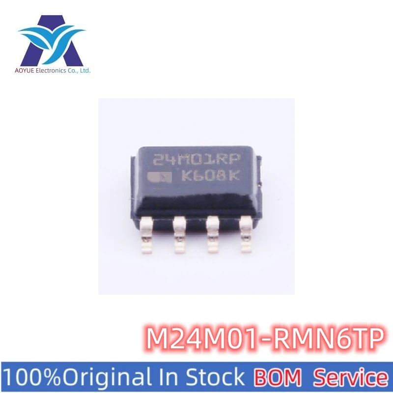 New-Original-Stock-IC-Electronic-Components-M24M01-RMN6TP-code-24M01RP ...