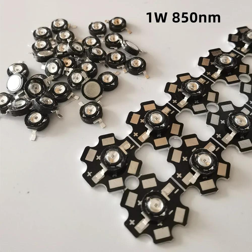 10pcs-1W-Infrared-IR-High-Power-LEDs-Emitter-CCTV-Camera-IR-Diode-for ...