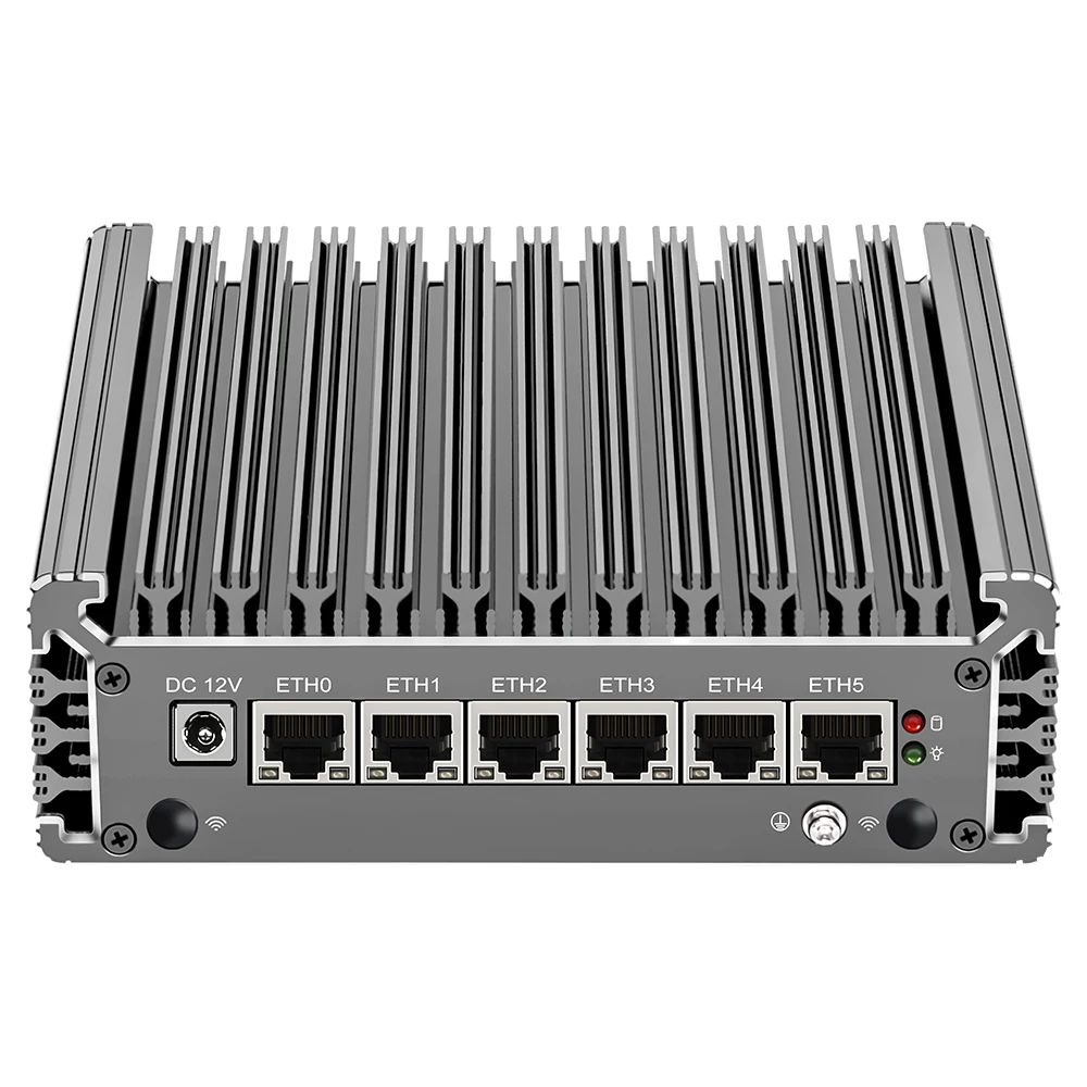 2.5G Soft Router Celeron N5105 Intel i226 2500M 6 LAN 2*DDR4 NVMe SSD ...