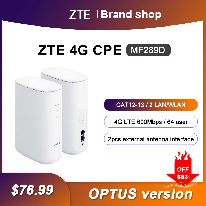 ZTE-Unlocked-MF289D-WiFi-Router-LTE-CAT12-13-Wireless-Network-Signal ...
