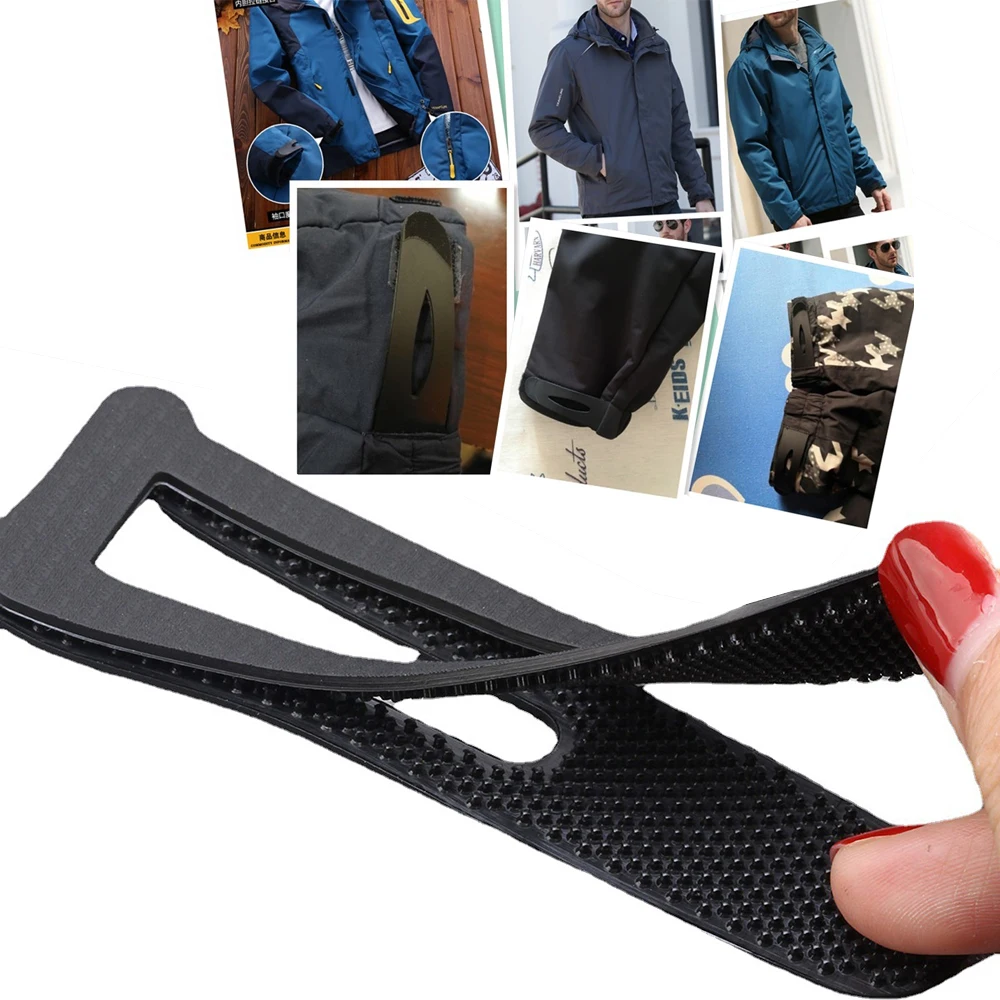Sujetador-de-bucle-de-gancho-de-2-piezas-ajuste-de-mangas-de-traje-de ...