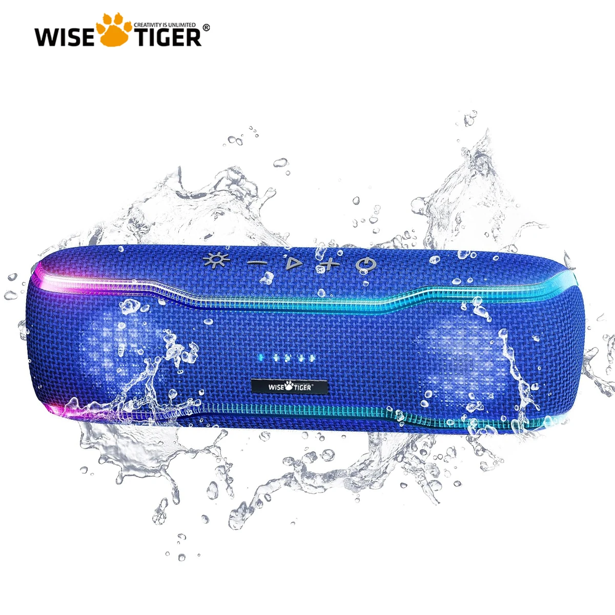WISETIGER-F10C-25W-IPX7-Waterproof-Bluetooth-Speaker-Portable-Sound-Box ...