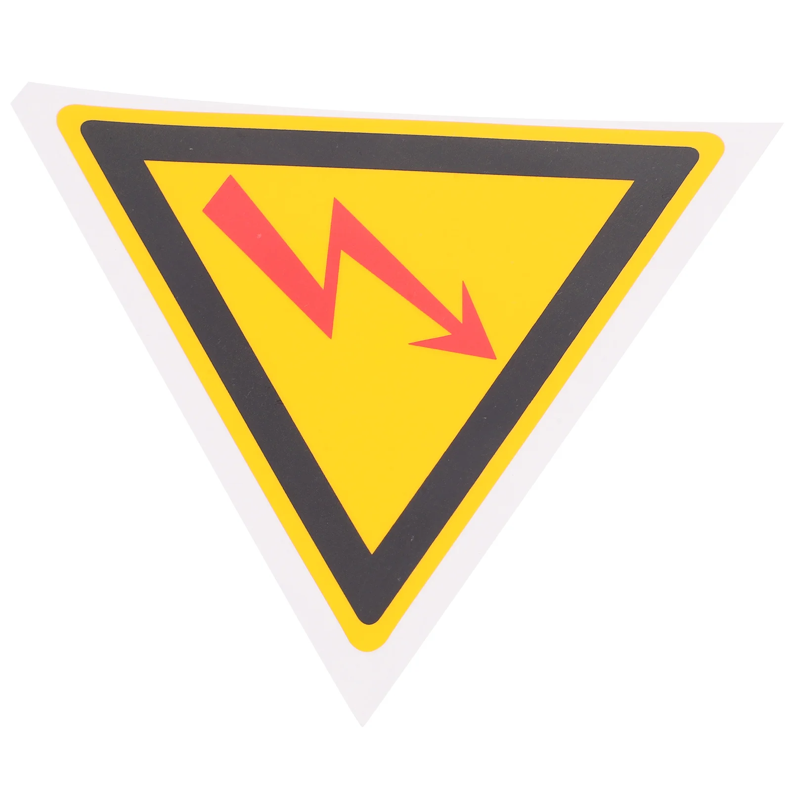 Warning-Electrical-Shocks-Sign-Self-Adhesive-Warning-Sign-Equipment ...