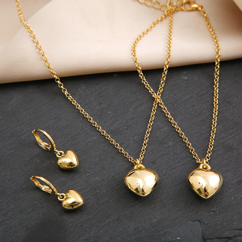 Simple Gold Jewelry Set