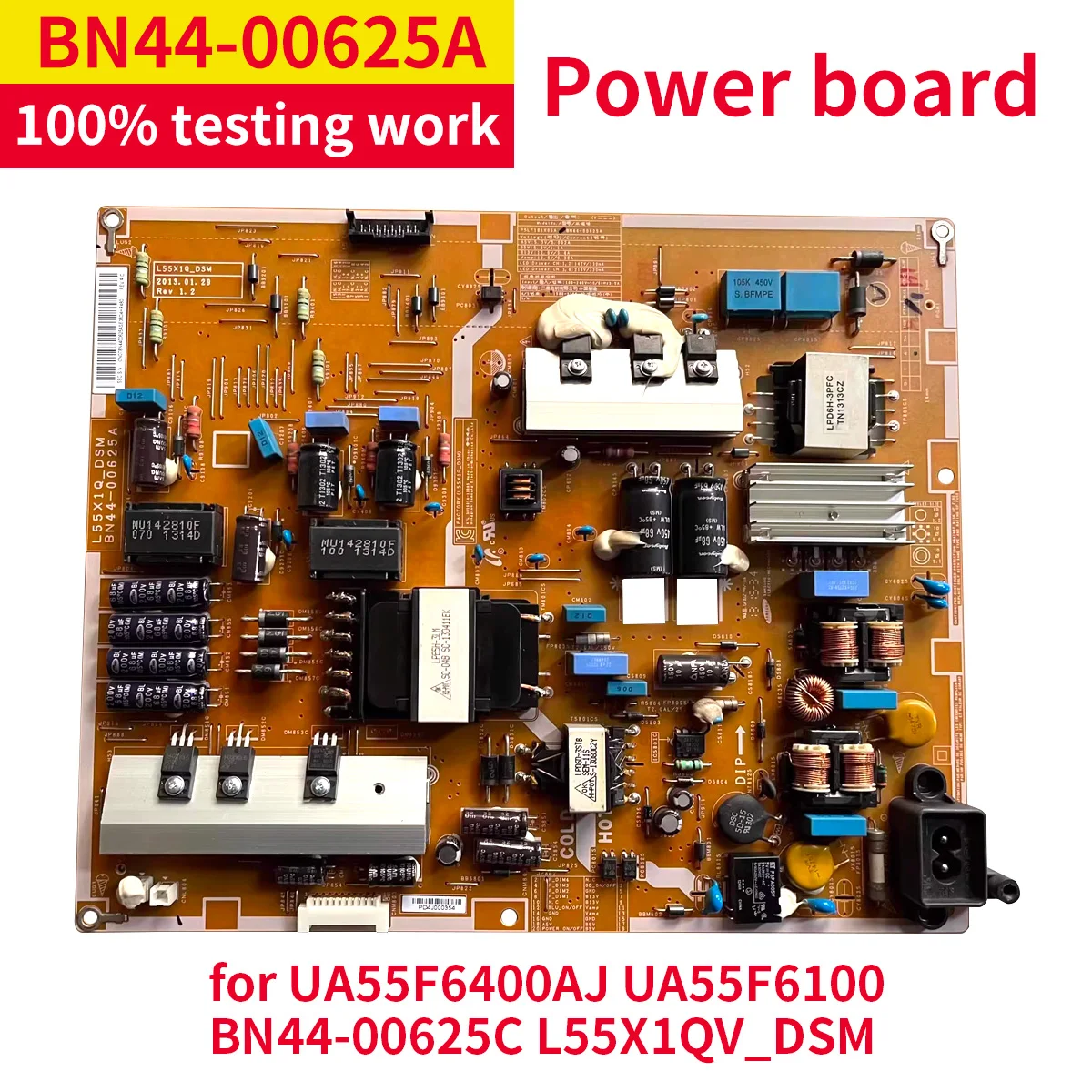 for Sam sung UA55F6400AJ UA55F6100 Power board BN44-00625C BN44-00625A ...