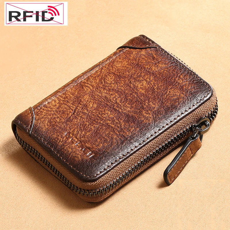 Genuine Leather Card Wallet | Card Holder Wallet Leather | Genuine ...