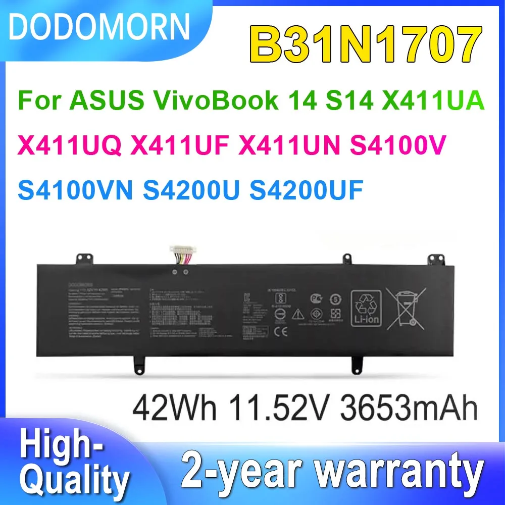 DODOMORN-bater-a-para-port-til-B31N1707-para-ASUS-VivoBook-14-S14-X411UA-X411UQ-X411UF-X411UN.jpg