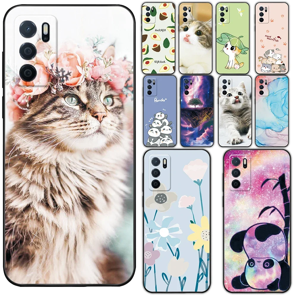 For-OPPO-A54s-Case-A54s-4G-CPH2273-Cover-Silicone-Soft-TPU-Back-Cover ...