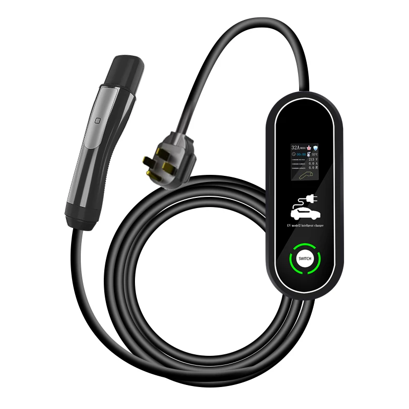 Design-For-TESLA-Portable-Ev-Car-Charger-Tesla-32A-7KW-Mobile-Ev ...