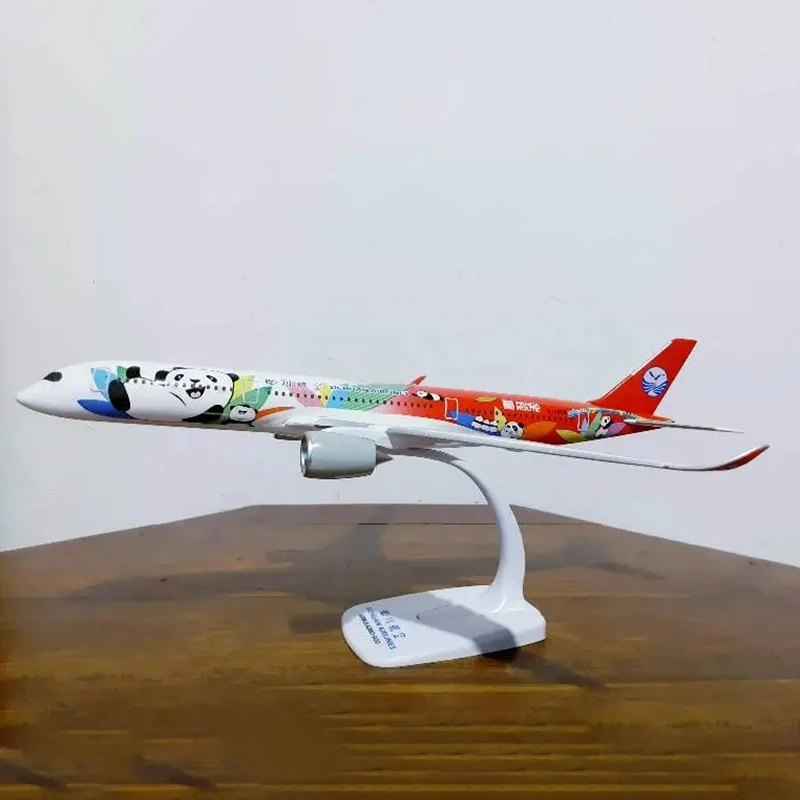 1-200-Scale-A350-A350-900-Sichuan-Panda-Airline-Aircraft-Plastic-ABS ...