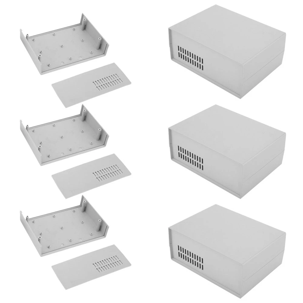 Plastic Waterproof White DIY Housing Instrument Case Plastic Electronic ...