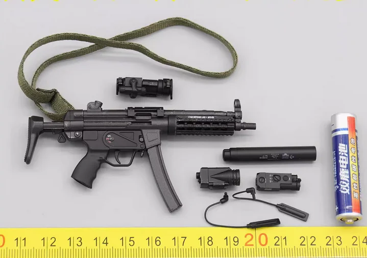 SS132 1/6 HK SDU Drowner Team MP5 Gun Set Model for 12'' Figure ...