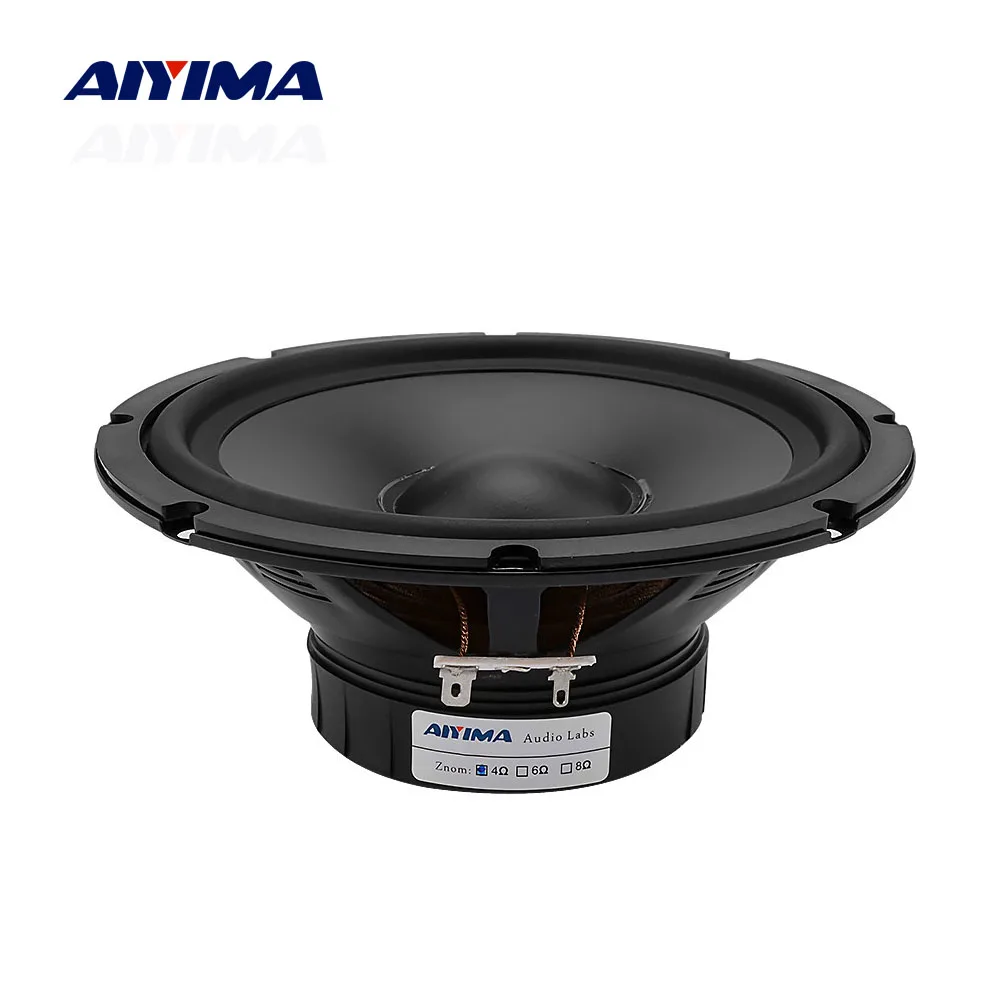 AIYIMA 6.5 Inch Mid Range Bass Speaker 4 8 Ohm 30W DIY Home Theater Waterproof Woofer Audio ...