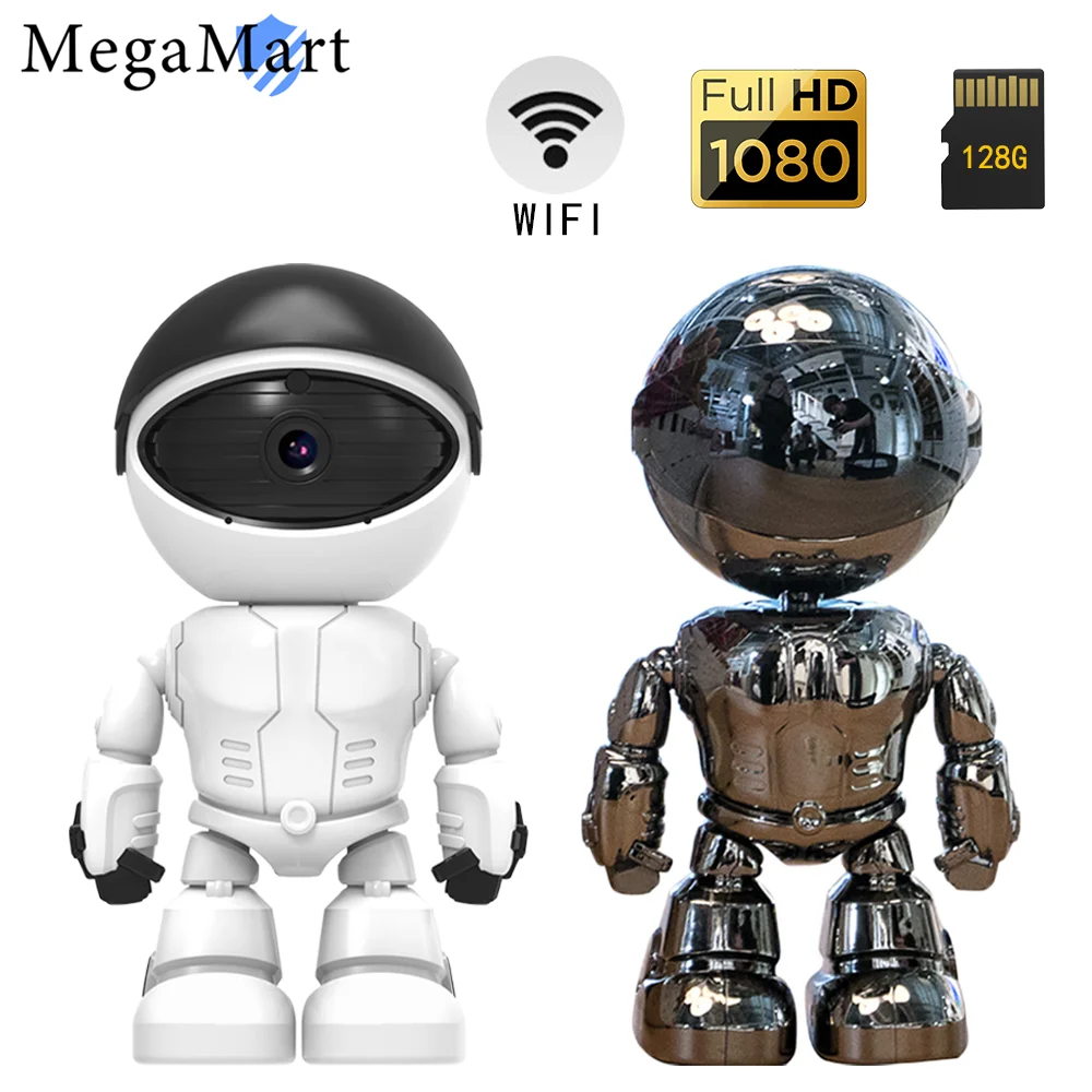 Minic-mara-Robot-con-WIFI-c-mara-IP-de-2MP-para-interiores-Monitor-PTZ ...