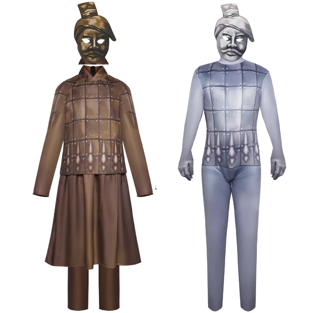 Terracotta-History-Retro-Cosplay-Costumes-Jumpsuit-Full-Sets-Uniforms ...