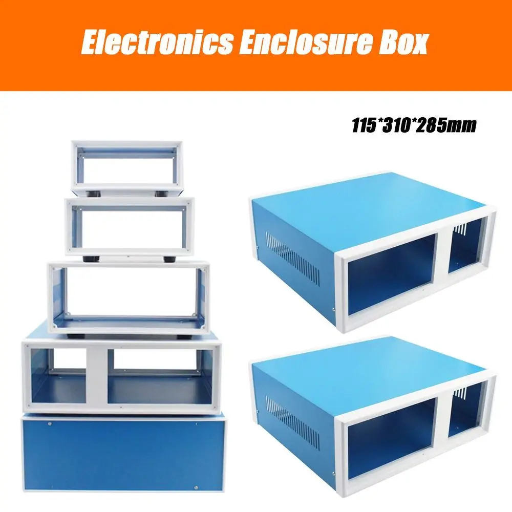 Exterior-e-interior-DIY-Metal-Electronics-Enclosure-Box-Caso-do-Projeto ...