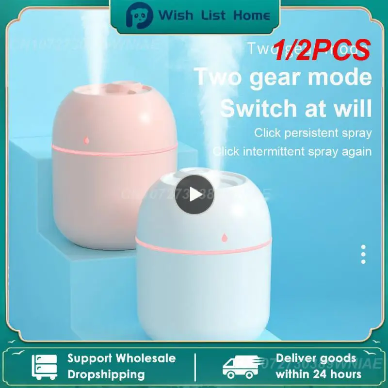1-2PCS-Portable-Air-Humidifier-USB-Desktop-Ambient-Humidifier-Indoor ...