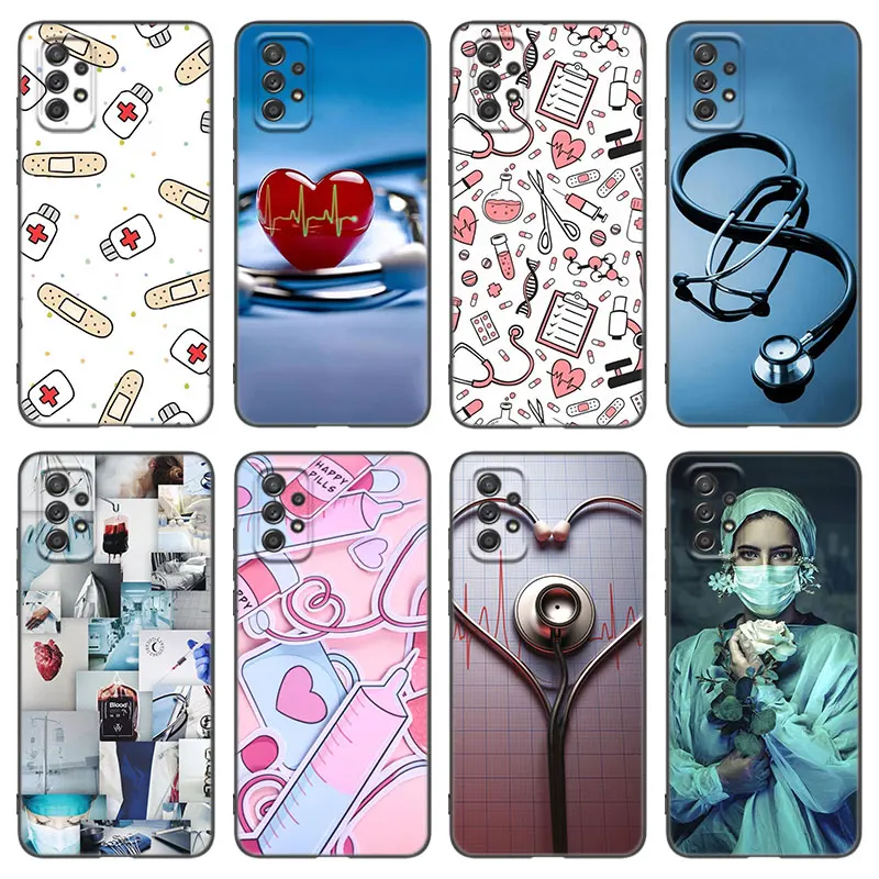 Medicine-Nurse-Doctor-Phone-Case-For-Samsung-Galaxy-A21-A30-A50-A52-S ...
