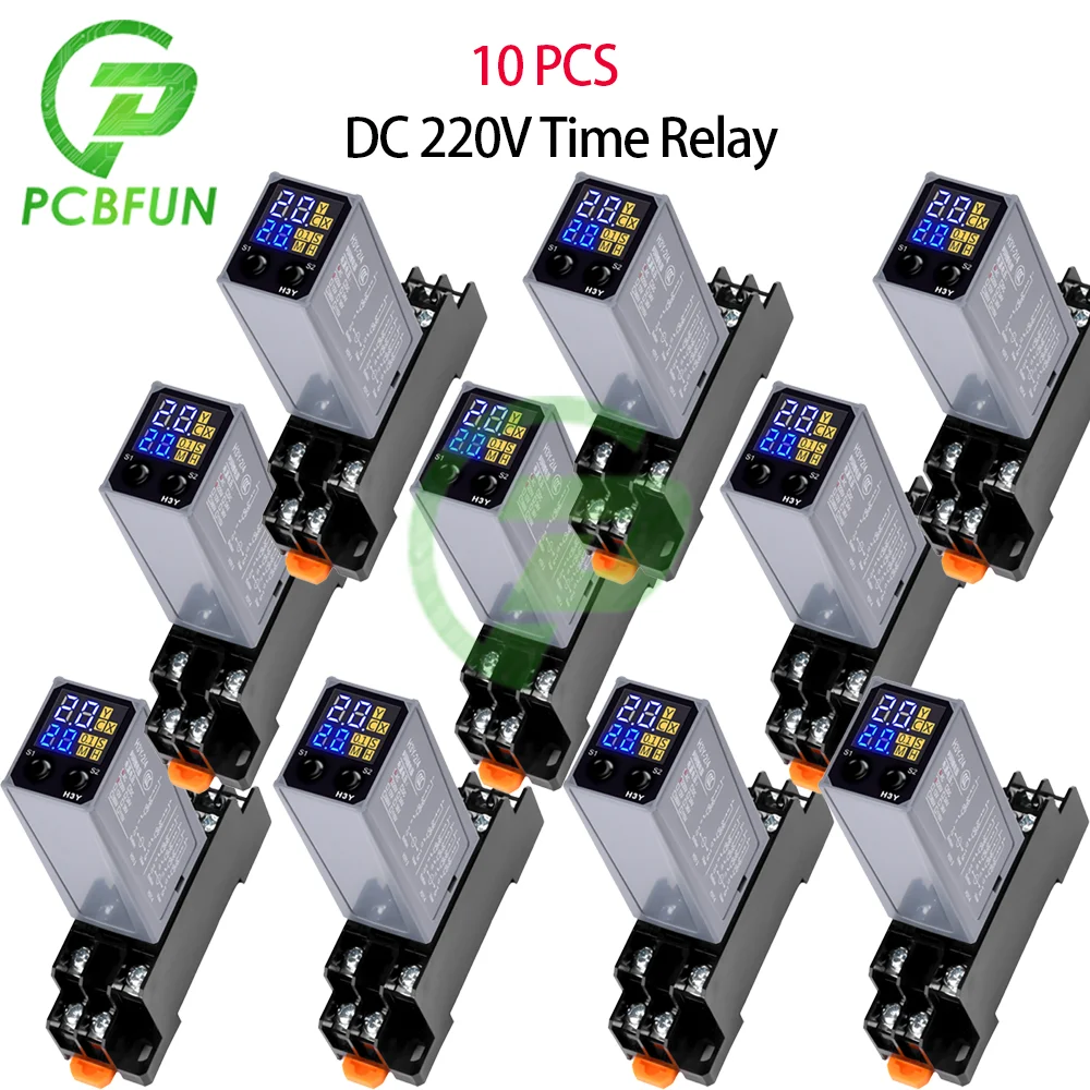 H3Y-2 4 Digital display time relay JSZ6 Power delay Power delay cycle ...