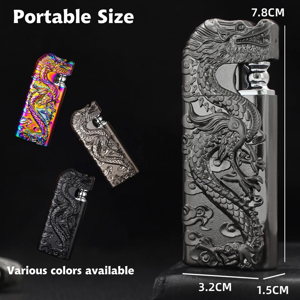 Beach Cooler With Rope Dragon Design Dual Flame Torch Lighter ...