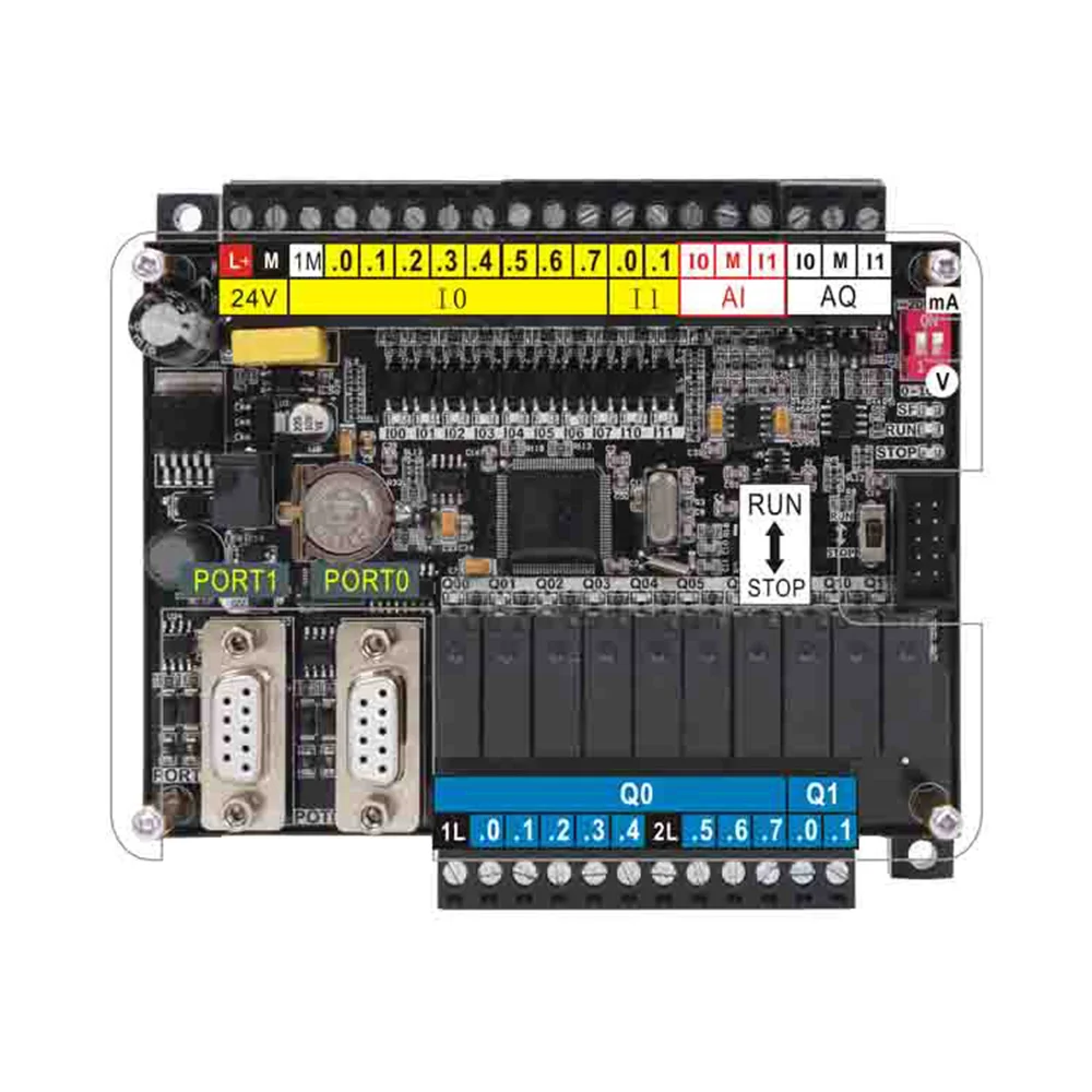 Compatible with Siemens S7-200 CPU224XP CPU223XP PLC control PPI board ...