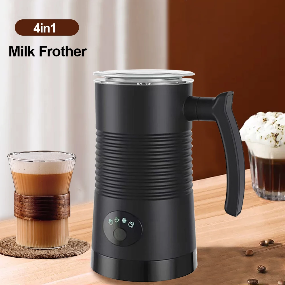 4in1-Electric-Milk-Foamer-Coffee-Maker-Machine-For-Cappuccino-Latte-Hot ...
