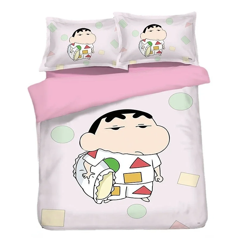 NEW-Crayon-Shinchan-bed-four-piece-set-skin-friendly-home-textile ...