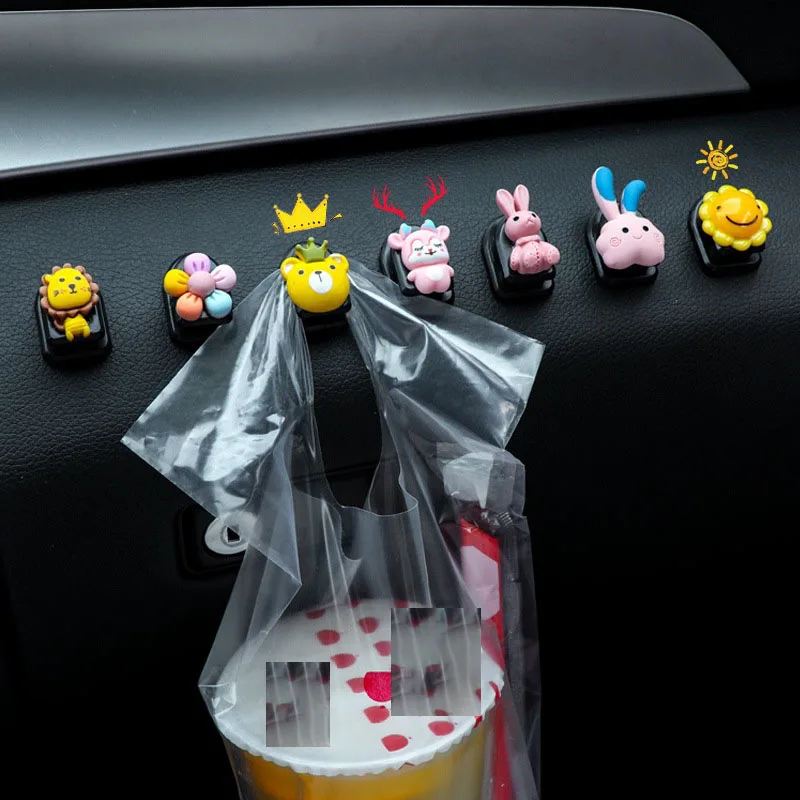 9PCS-Car-Hooks-Small-Car-Mounted-Items-Cute-Seat-Backs-Front-Row ...