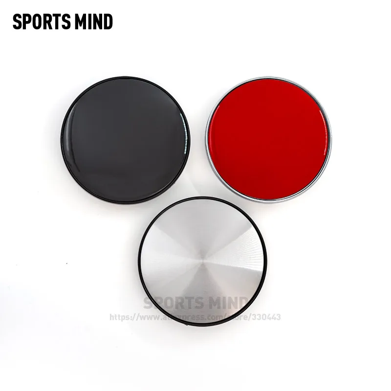 Tapas-de-cubo-de-rueda-de-coche-emblema-de-aluminio-sin-logotipo ...