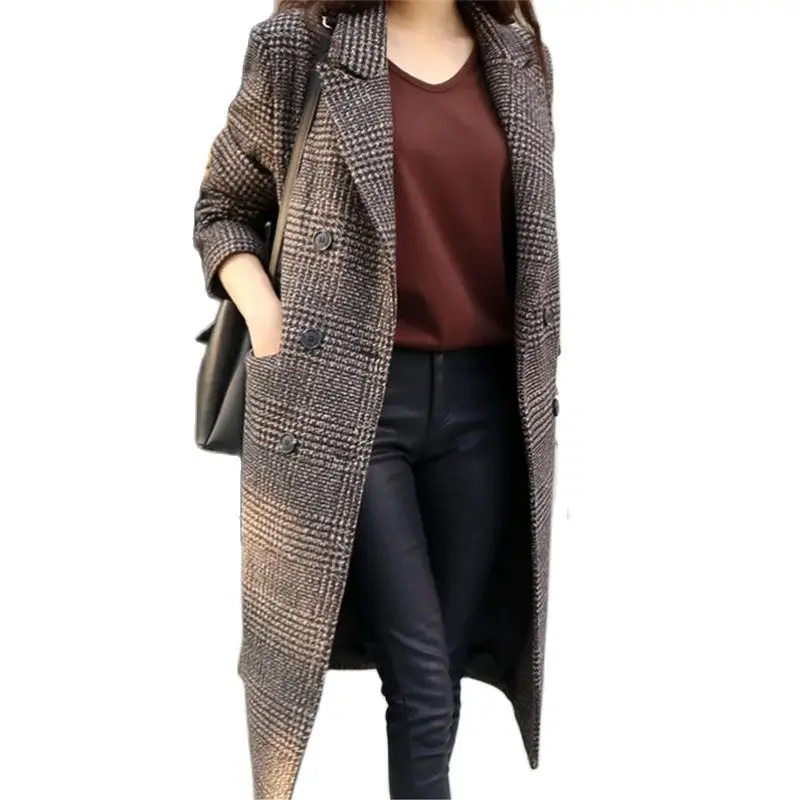 Winter-New-Woolen-Coats-Women-Korean-Fashion-Lady-Long-Overcoats-Double ...